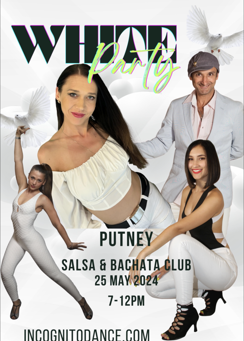 Saturday Monthly at Putney Salsa & Bachata Club | Incognito Dance